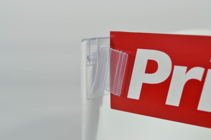 Flip Up - Clip Sign Holder