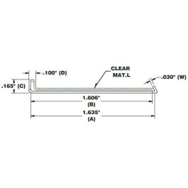 1-5/8 In Co- Ex Data Trak